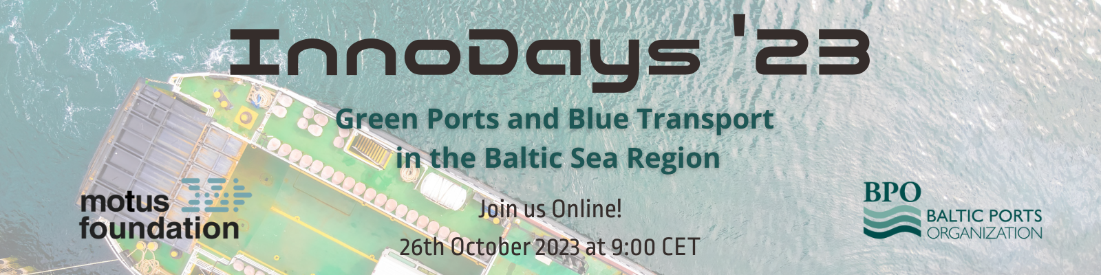 InnoDays ‘23: "Green Ports and Blue Transport in the Baltic Sea Region" - GospodarkaMorska.pl